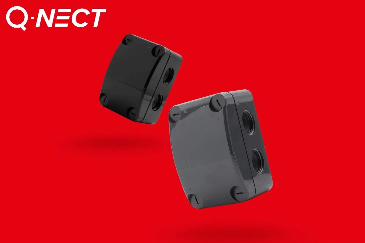 New compact Q-Nect IP junction boxes by Unicrimp